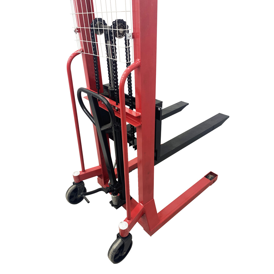 Hydraulic Manual Walkie Stacker Lifting Pallet Stacker Folk lift ...