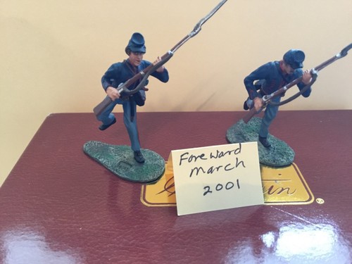 Frontline Figures, Am. Civil War, Charging Union Infantry, (2001) | eBay