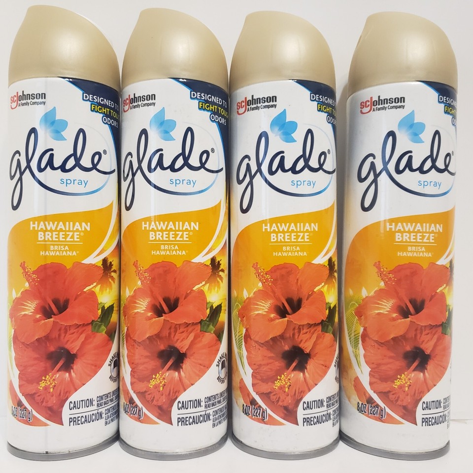 GLADE SPRAY SC JOHNSON 8 oz SCENTED AEROSOL LOT OF 4 choose "U Pick ...