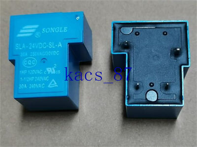5 PCS NEW Songle relay SLA-24VDC-SL-A 4 pin 40A | eBay