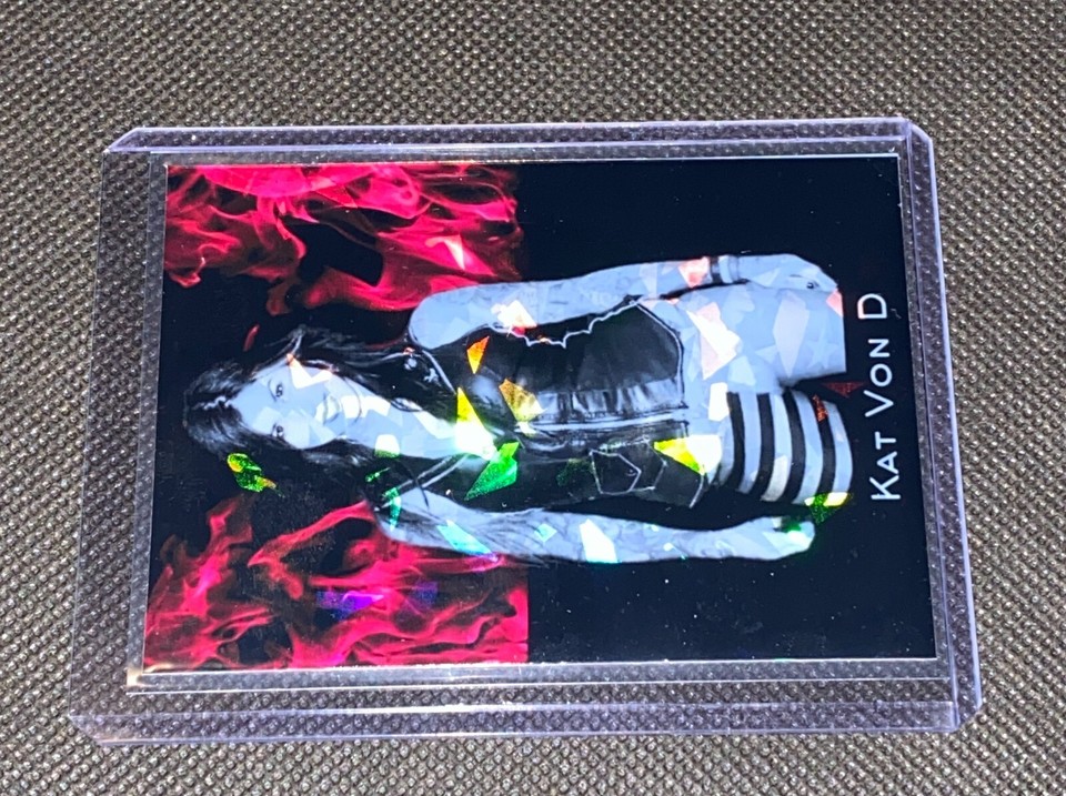 Kat Von D Custom Holofoil Refractor Card | eBay
