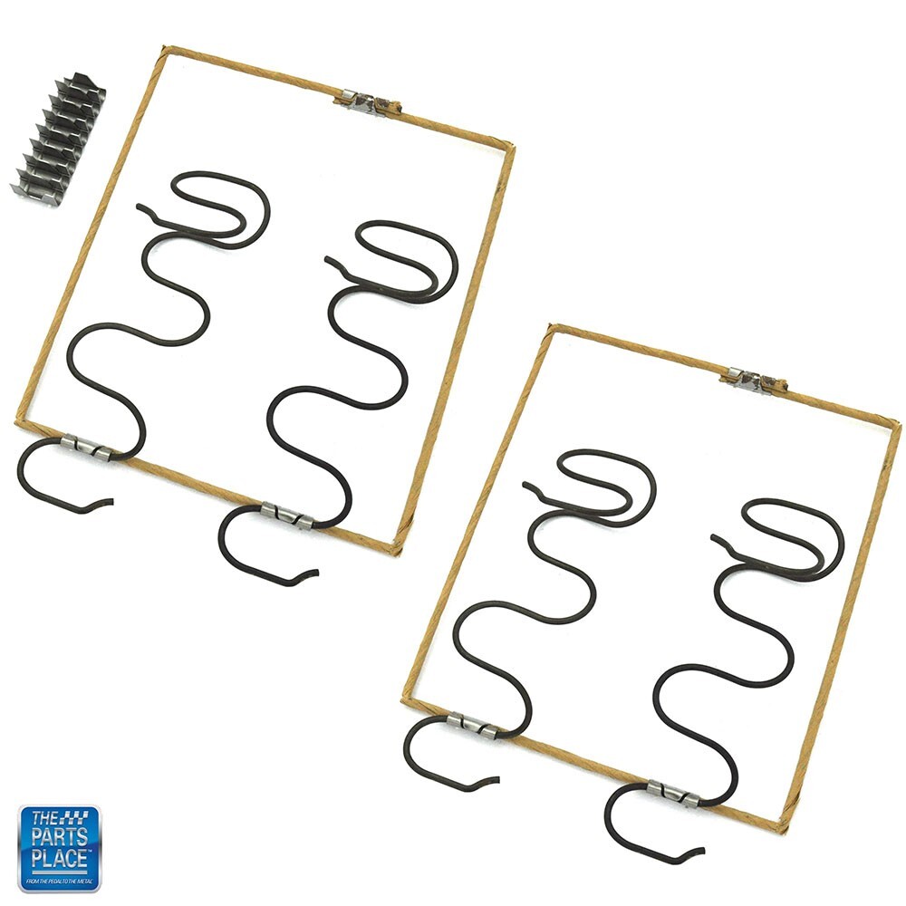1964-1972 Chevy Cars Seat Side Support Springs Bench Seat 123 Pair | eBay
