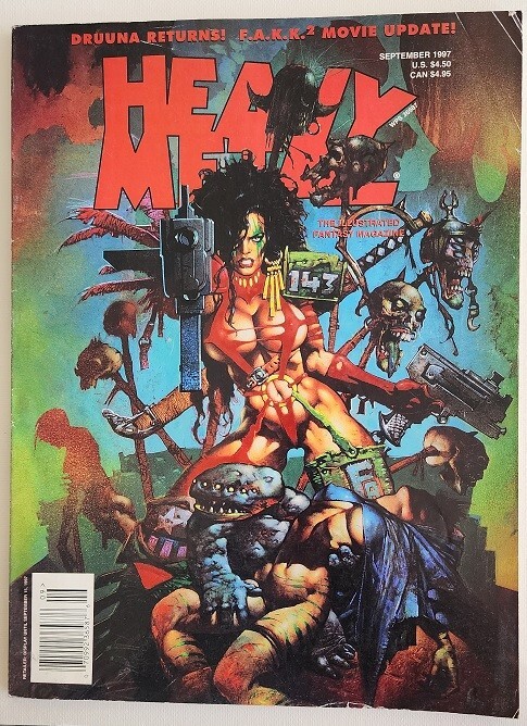 Heavy Metal Magazines - Bulk Lot of 12 - Various dates - Pre-owned ...