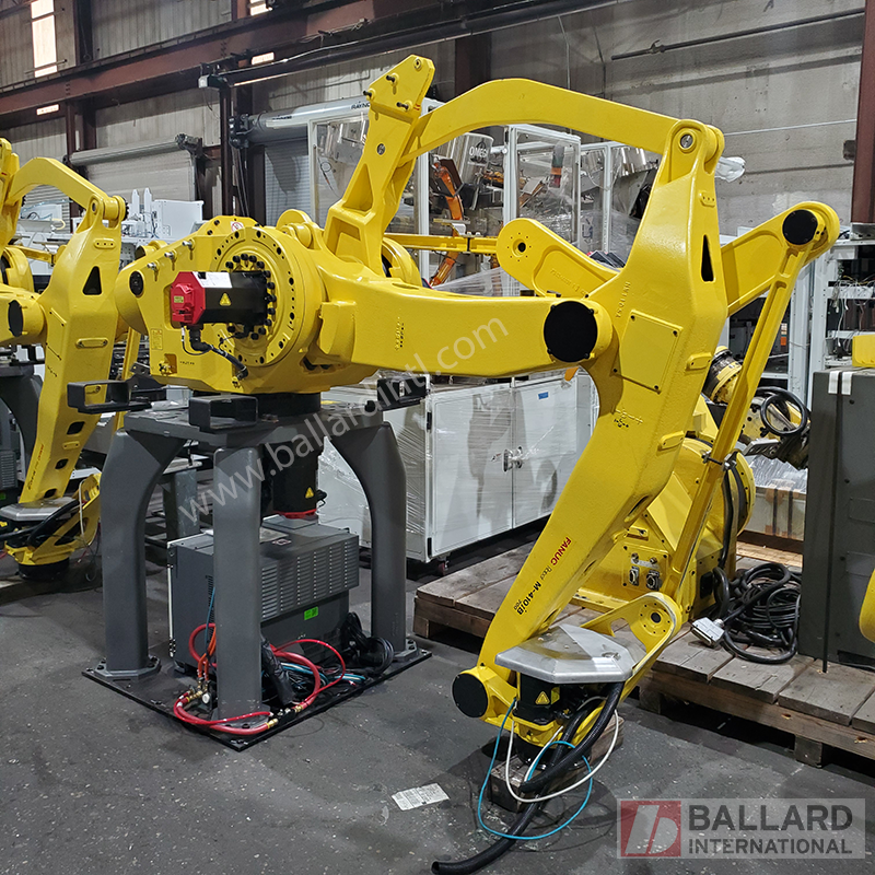 2021 FANUC M-410iB/700 Palletizing Robot w/ R30iB Plus Controller ...