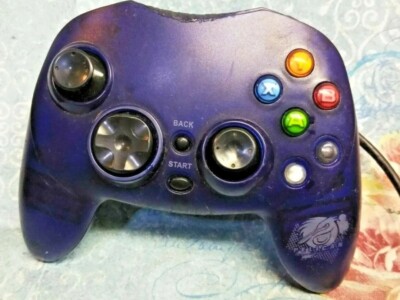 Pelican BLUE Wired Controller For Original Xbox Console with 8 foot ...