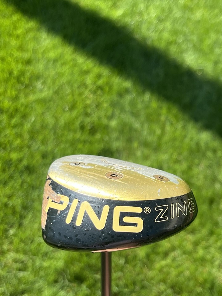 Vintage Ping Zing Karsten Black Wood Set 1W 5W 7W Right Handed Aldila Shaft | eBay