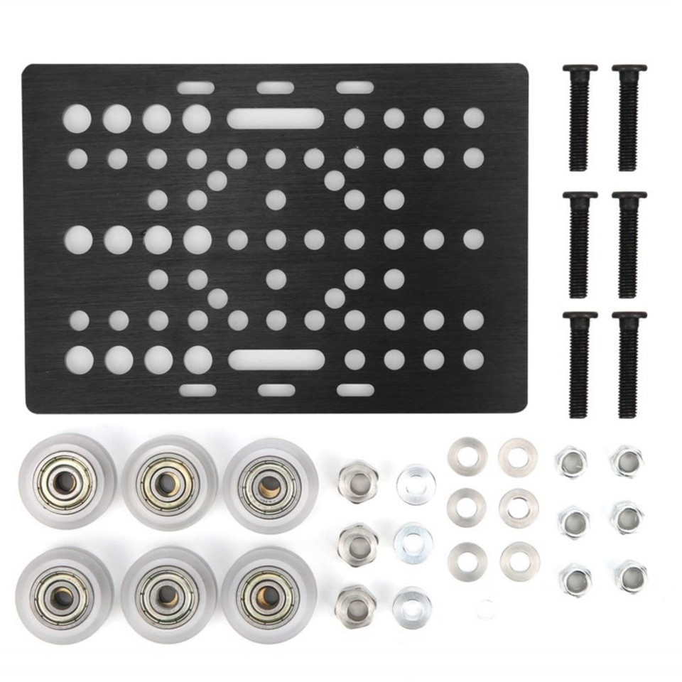 V-Slot Gantry Set 20-80mm Gantry Plate with Wheels for V-Slot ...