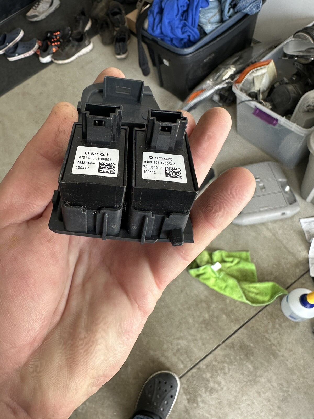 SMART FORTWO Coupe 2009 Window Switch A4517272049 | eBay