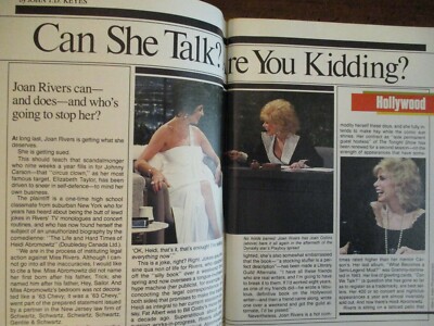 Oct. 27, 1984 TV Guide(JOAN RIVERS/BROOKE SHIELDS/BURGESS MEREDITHHOWIE ...