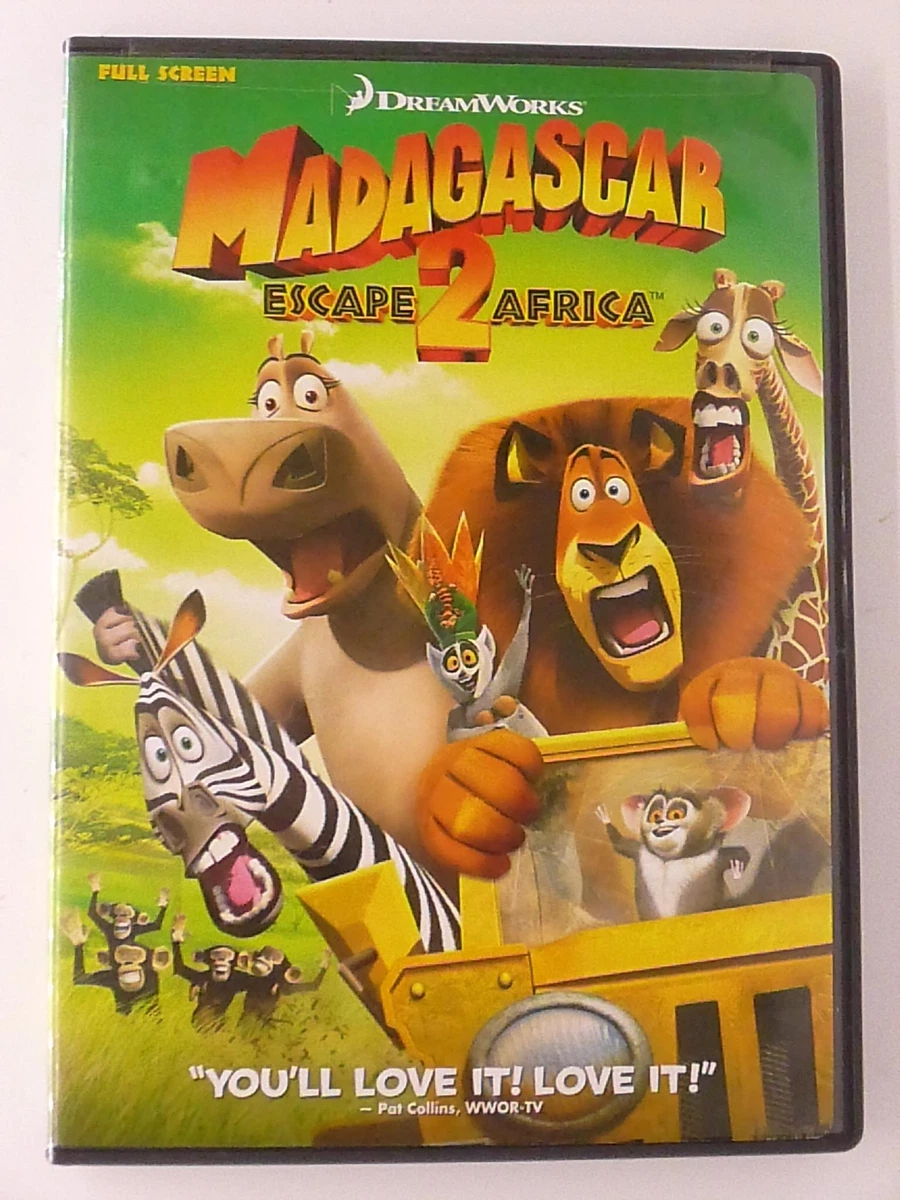 Madagascar Escape 2 Africa Dvd Menu