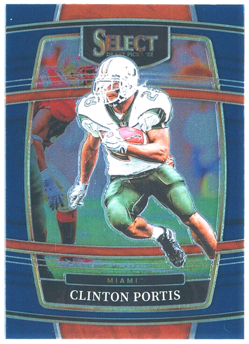 Clinton Portis - Miami Hurricanes - 2022 Select Draft Picks - BLUE ...