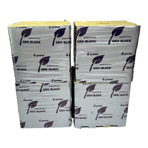 NEW Grodan Hugo Gro-Block, 6"x6"x5.8", W/Planting Hole Lot Of 4 Blocks ...