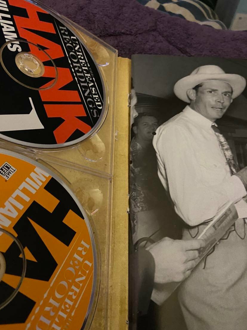 HANK WILLIAMS THE UNRELEASED RECORDINGS CD BOX SET | eBay