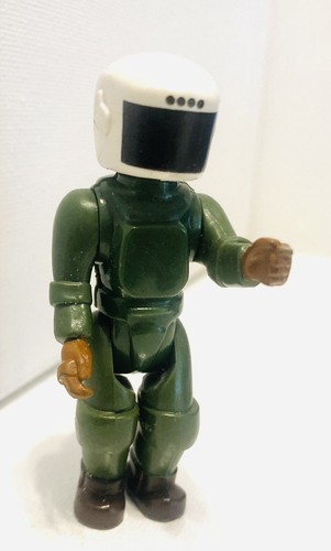 Vintage 1984 Fisher-Price Construx Spaceman Astronaut 3” Action Green ...