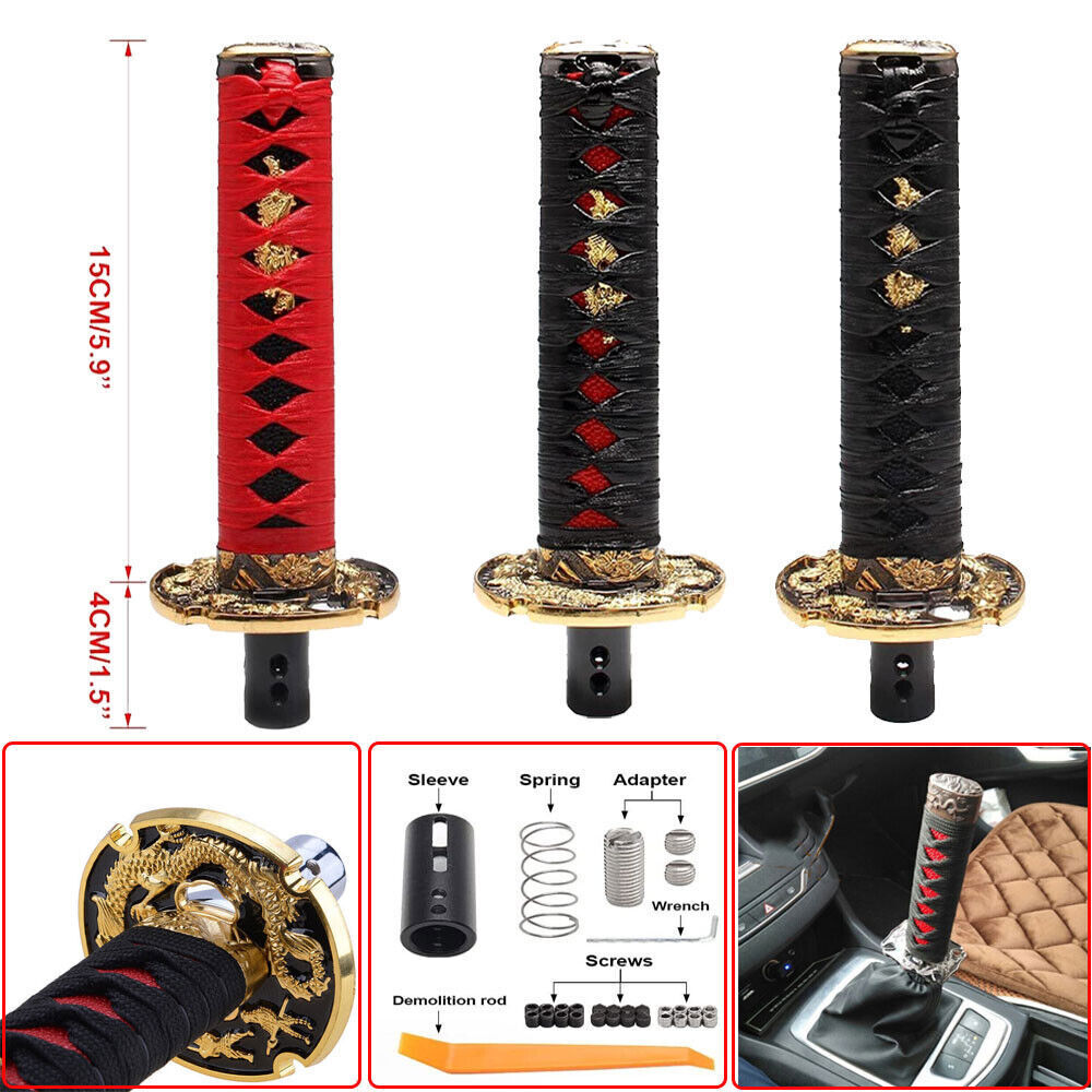 15cm Samurai Sword Automatic Gear Shift Knob Shifter Katana Metal ...