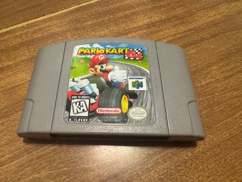Mario Kart 64 (Nintendo 64, 1997) N64 MK MK64 video game cart only ...