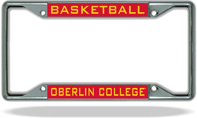 Oberlin College BASKETBALL License Plate Frame | eBay