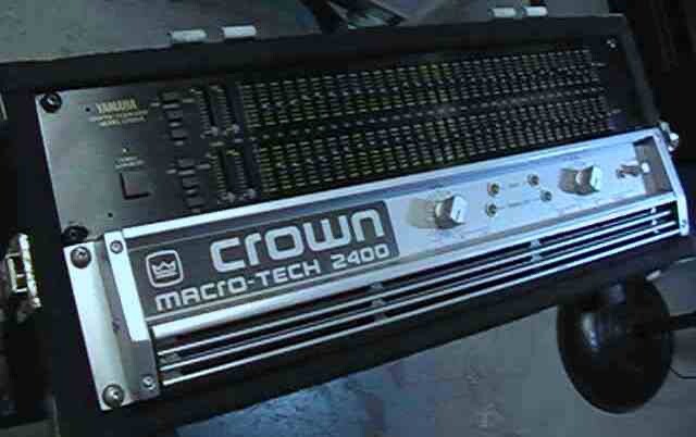 QSC ex4000, Crown ma600 With EV, Symetrix & Peavey Processors in Rack ...