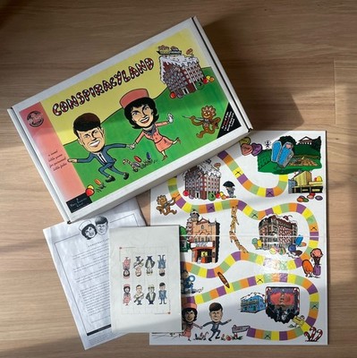 JFK Conspiracyland Board Game Rare Kennedy Dallas | eBay