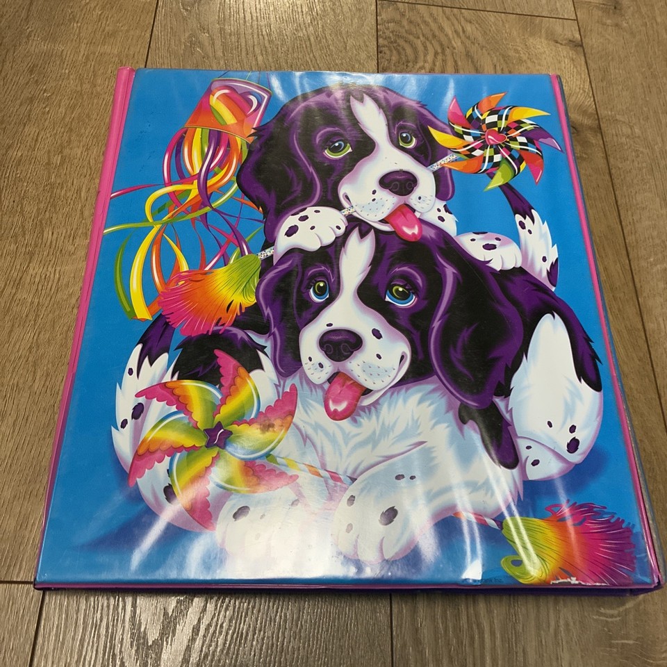 Vintage 1990s Lisa Frank Violet & Velvet Trapper Keeper Binder | eBay
