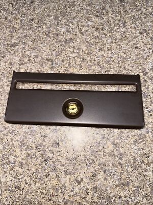 Gibraltar Mailboxes Designer locking mailbox Lid + lock Bronze w/Satin ...