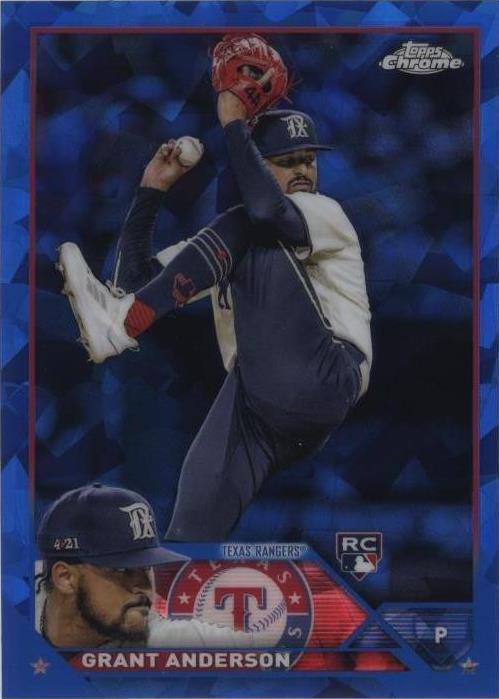 2023 Topps Chrome Update Series Sapphire Edition - Grant Anderson # ...