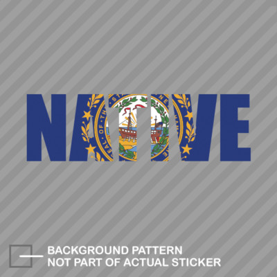 New Hampshire Native Sticker Decal Vinyl NH pride | eBay