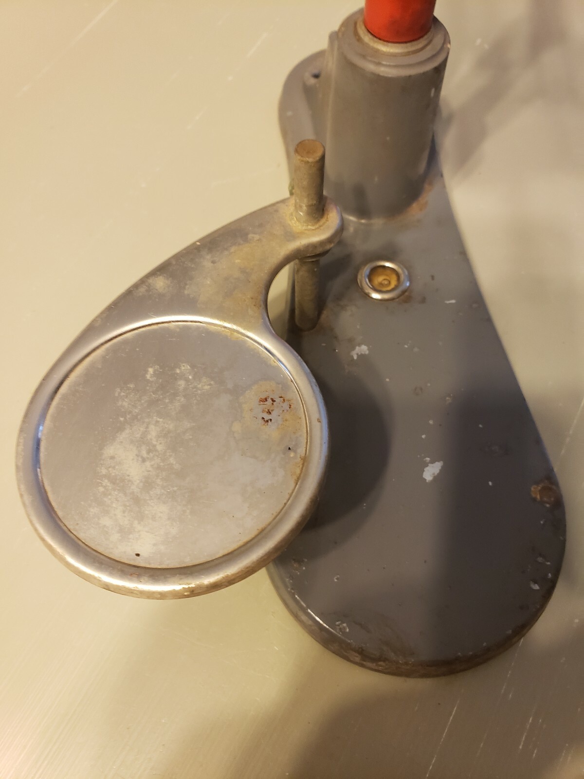 Vintage OHAUS 311 CENT-O-GRAM Triple Beam Balance Scale Red | eBay