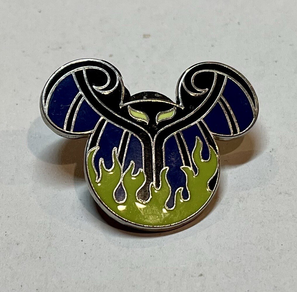 Chernabog Villain Mickey Head Icon Mystery Disney Pin 145963 - La Paz ...