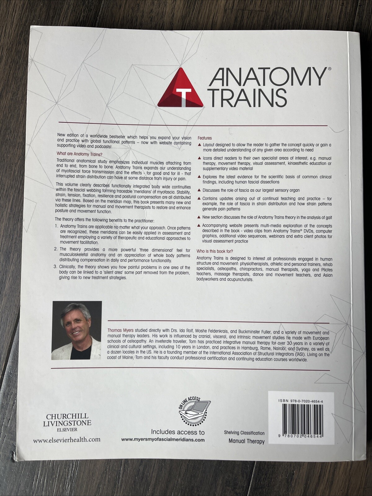 Anatomy Trains : Myofascial Meridians for Manual and Movement ...