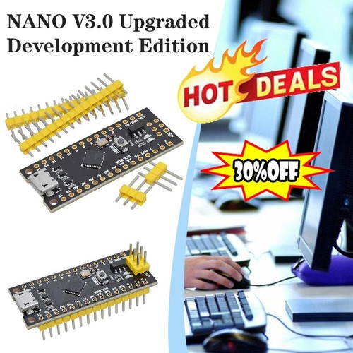 Compatible Micro for Arduino NANO V3.0 Development Board Upgraded ...