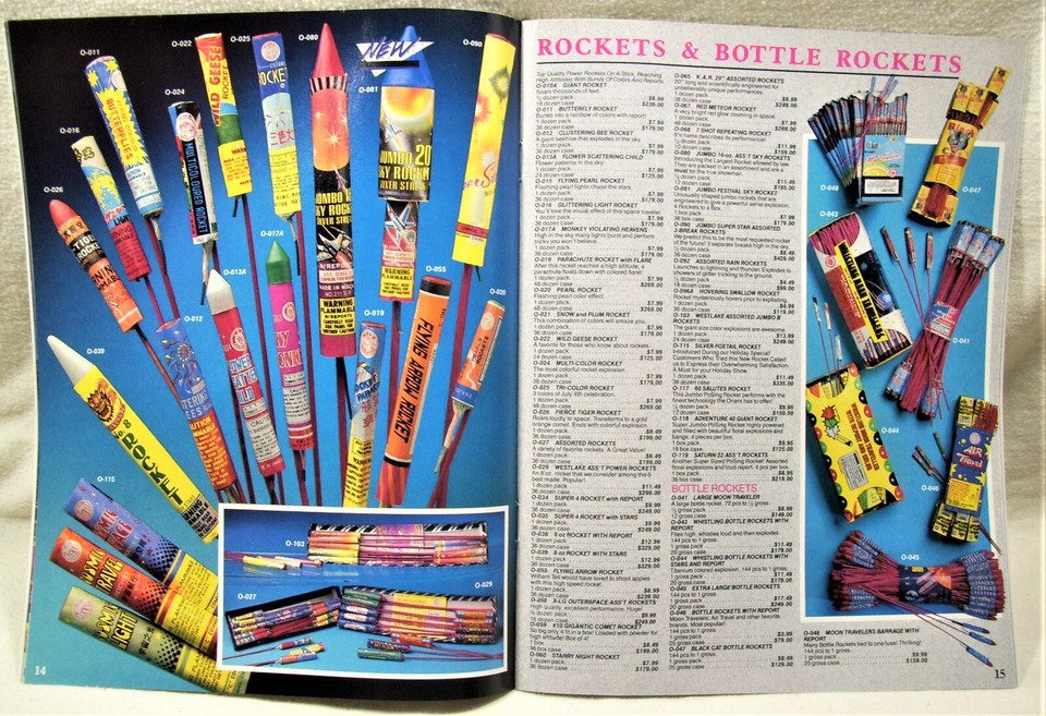Vintage ☆ 1990 ☆ Phantom ☆ Fireworks ☆ Collector's Edition ☆ Catalog ...