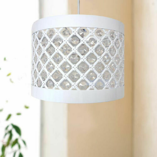 Modern Chandelier Acrylic Crystal Light Shades Droplet Ceiling Pendant ...