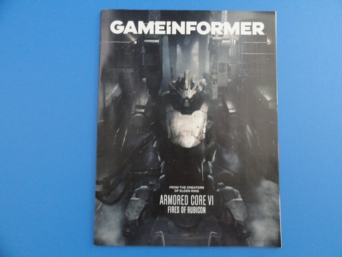 GAME INFORMER MAGAZINE GAMESTOP - #357 ARMORED CORE VI: FIRES OF ...