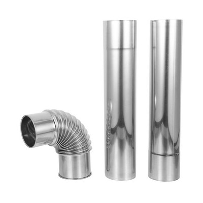 Camping Stove Chimney Pipe Stainless Steel Tent Stove Flue Pipe ...