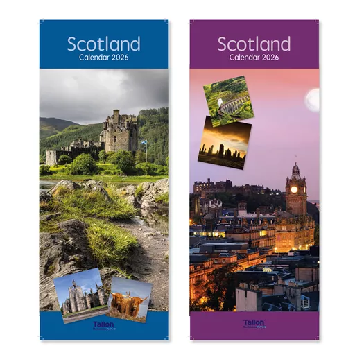 TALLON 2026 CALENDARS -'IRELAND & SCOTLAND' SET OF 4 NEW CALENDARS ...