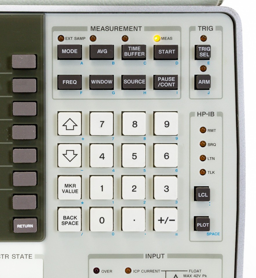 HP Agilent Keysight 3561A FFT Dynamic Signal Analyzer Analizzatore ...