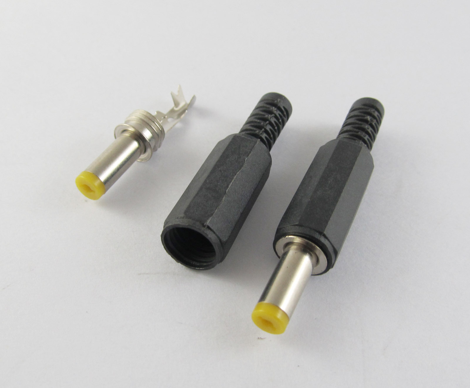 1x New 4.8x1.7mm DC Power Male Plug Connector Adapter Plastic Handle ...