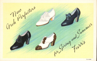 VTG ADVERTISING PC FARR'S ARCH PERFECTOR SHOES SPRING-SUMMER TEICH ...