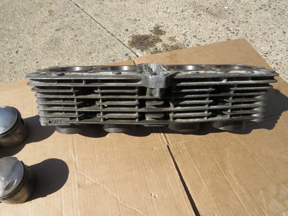 Kawasaki Z1 900 KZ 900 Engine Cylinder Barrel & Pistons Bore 65.99 1976 ...
