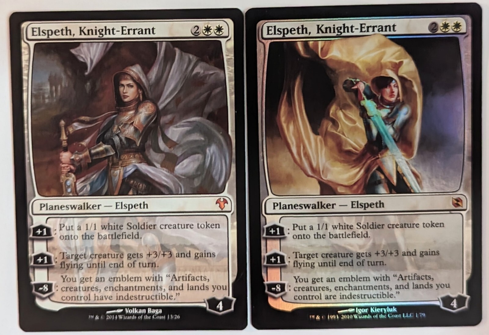 Elspeth, Knight-Errant (×2) (Elspeth vs. Tezzeret×1 & Modern Event Deck ...