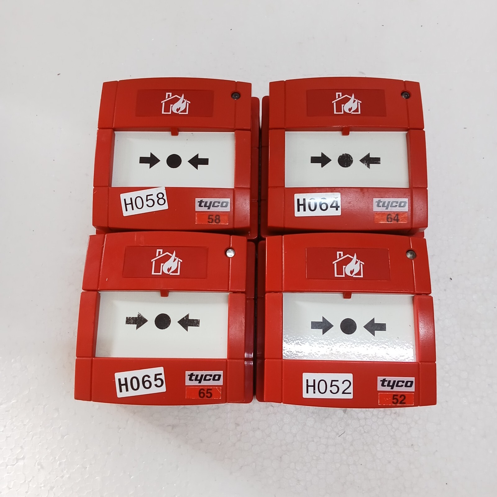 Tyco MCP830M Manual Call Point 514.800.610 (Lot of 4 pcs) | eBay