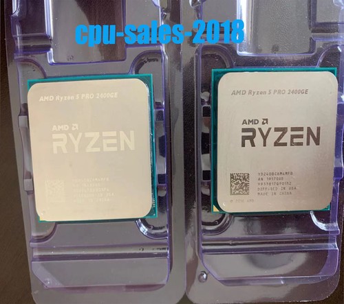 AMD Ryzen r5 Pro 2400ge CPU 3.2ghz 4 core 8 thread ddr4 35w interface ...