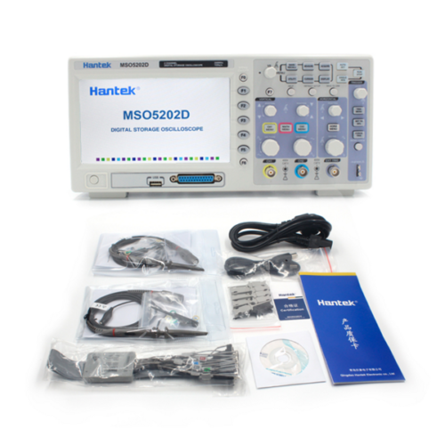 Hantek MSO5202D 2in1 Digital Oscilloscope 200MHz 2CH 16Ch Logic Analyzer 1GSa/s | eBay