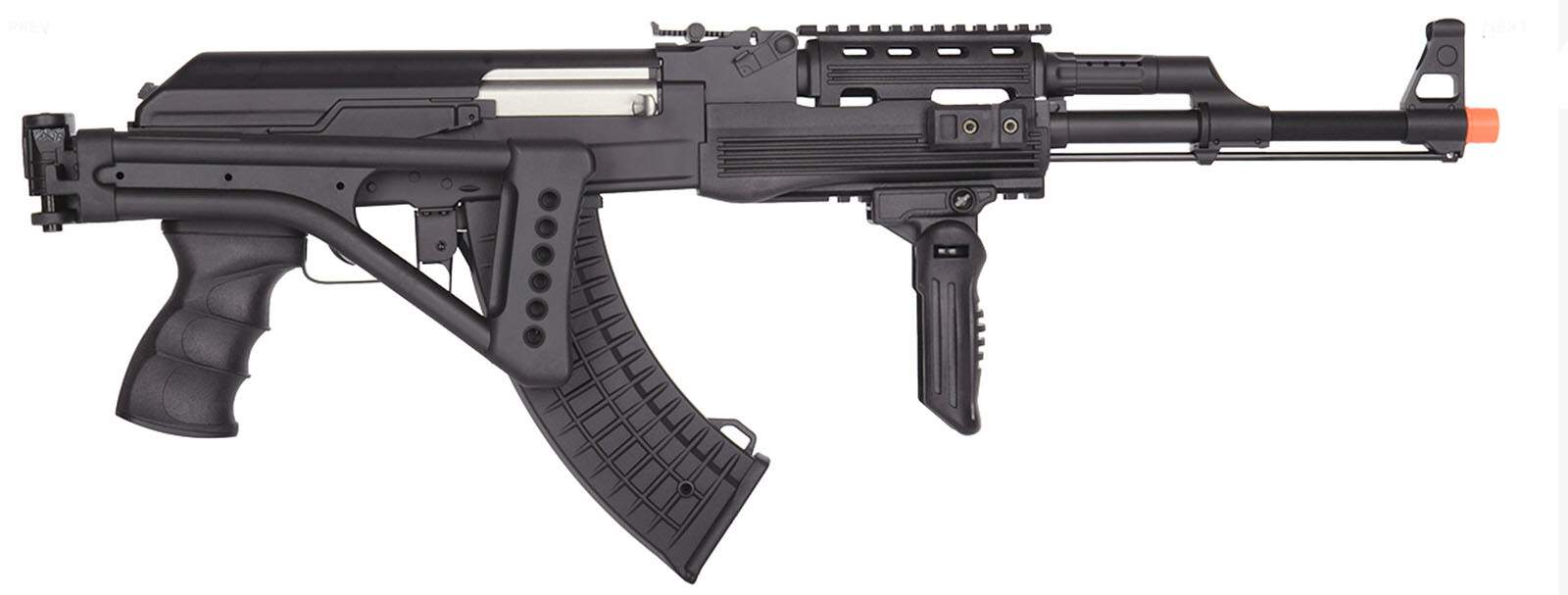 Lancer Tactical Full Auto AK-47 Airsoft AEG Rifle Gun 430FPS w/Battery ...