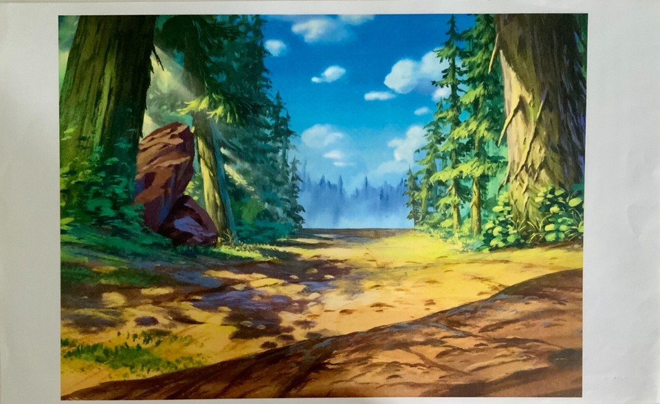 THE LAND BEFORE TIME TV Series Original Production Cel Cartoon Network ...