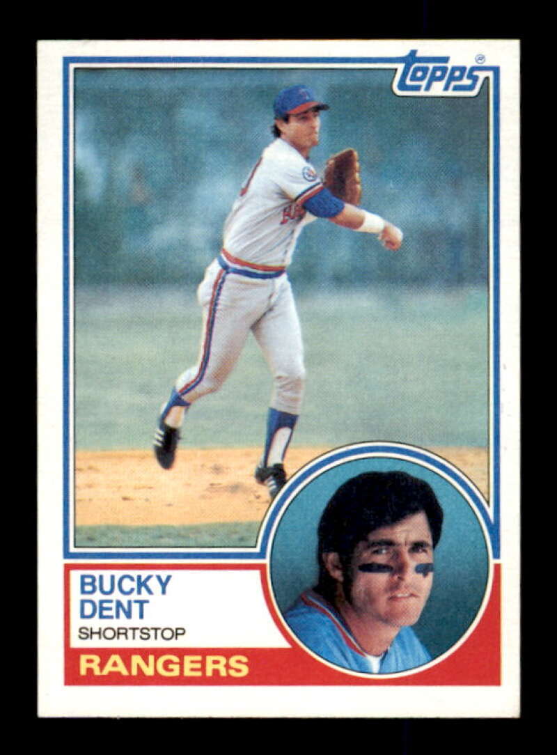 1983 Topps #565 Bucky Dent NM/NM+ Rangers 245274 | eBay