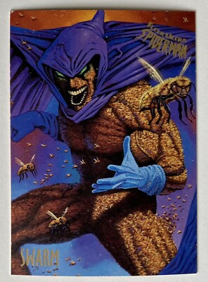SWARM 95 FLEER ULTRA SPIDER-MAN MARVEL TRADING CARD #57 ARTIST: MARC ...