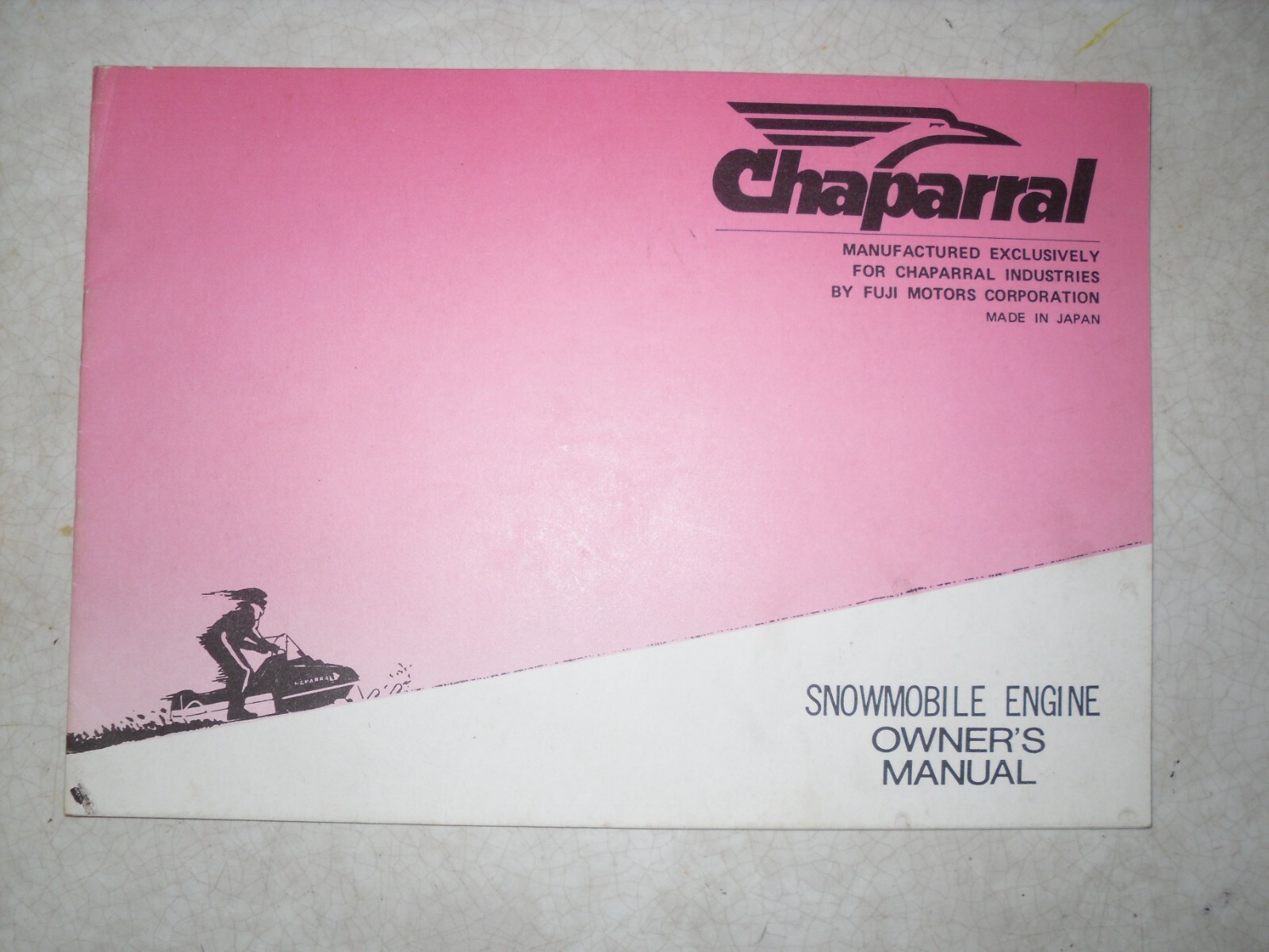 Chaparral Snowmobile Engine Owner's Manual (e5) | eBay