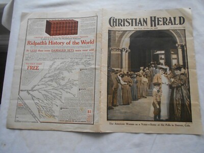 CHRISTIAN HERALD Magazine-OCTOBER 24,1906 | eBay